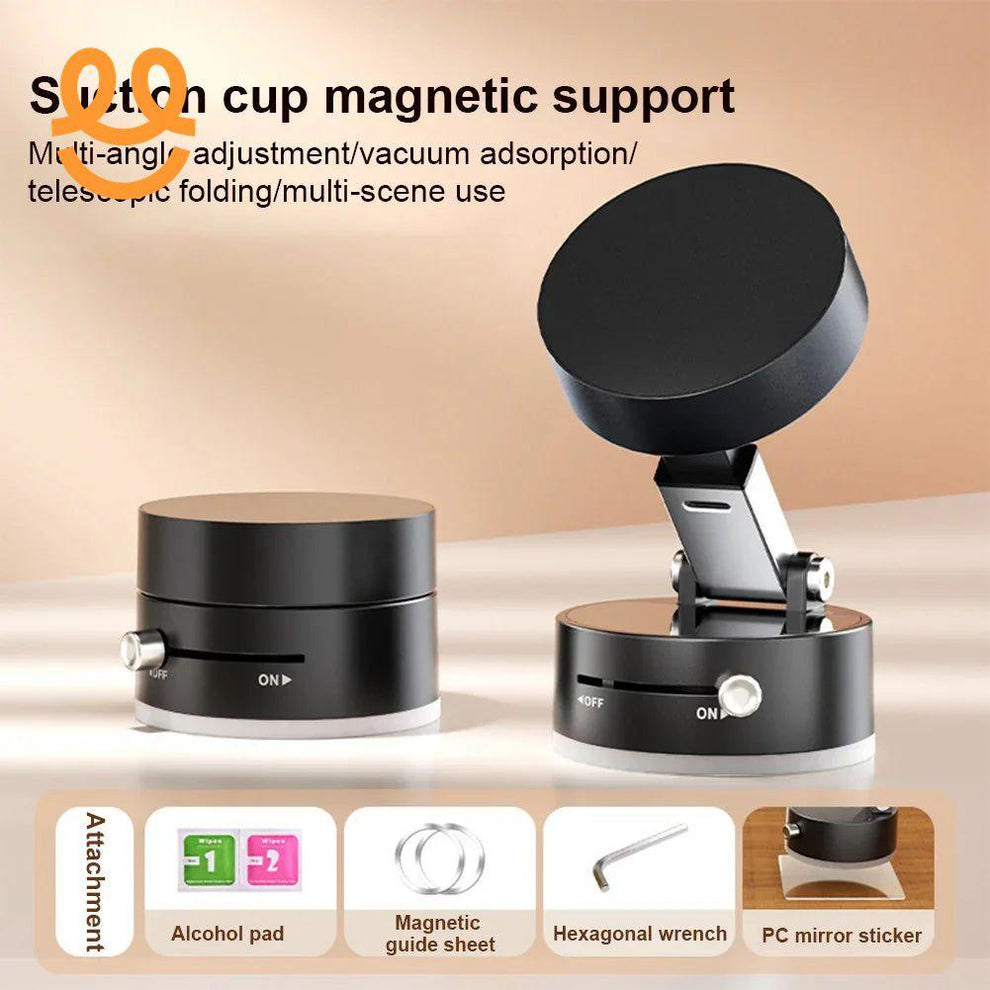 Vaccum Magnetic Vlogging Mobile Holder Iphone & Android - Cheena.PK